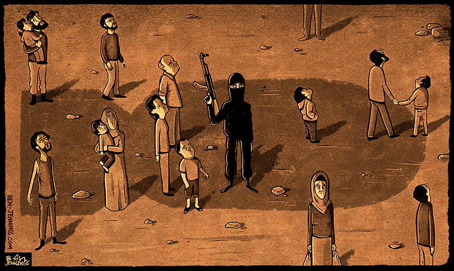 Topical Cartoons - Ben Jennings